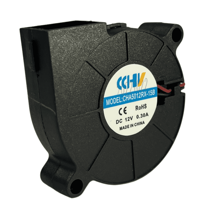 12V 24V High Air Flow High Air Pressure 5015 Series C DC Blower - China ...